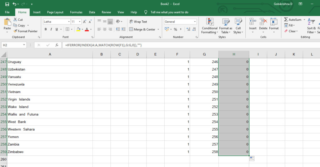 Create a Multiple Searchable Drop Down List (Even Another sheets) in Excel – Just Like Google ...
